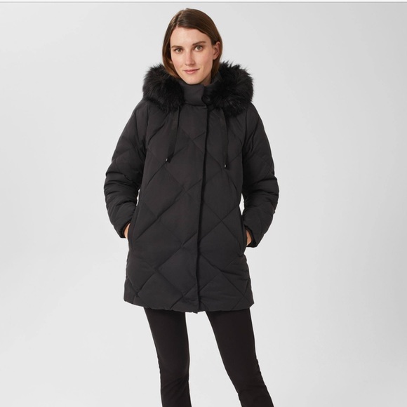 Hobbs London | Jackets & Coats | Hobbs London Loren Puffer Jacket With ...